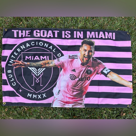 Wincraft | Shirts | Messi Inter Miami Cf Flag 3x5ft Mls | Poshmark
